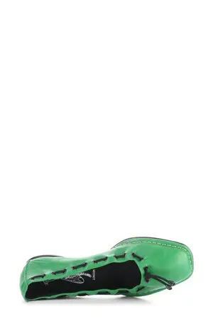 Fly London Bapi Ballet Flat - Green Velvet
