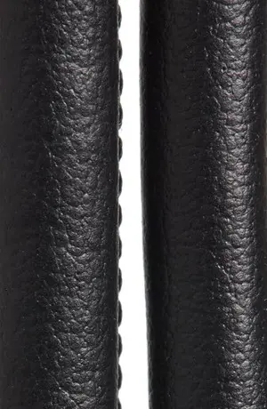 Isabel Marant Étoile Silvia Leather Tie Belt - Black/silver