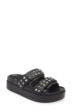 Rag & Bone Geo Stud Platform Slide Sandal