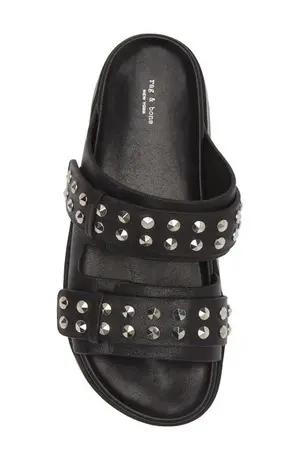 Rag & Bone Geo Stud Platform Slide Sandal