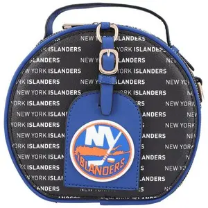 CUCE New York Islanders Repeat Logo Round Bag - Black