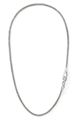 John Hardy Sterling Chain Necklace - Silver