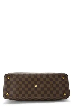 LOUIS VUITTON Damier Ebene Riverside Tote - Black