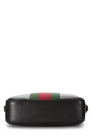 Gucci Leather Webby Shoulder Bag
