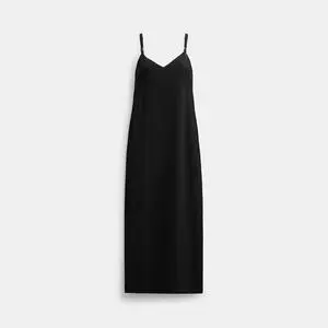 COACH Heritage C Silk Midi Dress