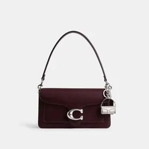 COACH® Tabby Bag Charm - Silver/silver