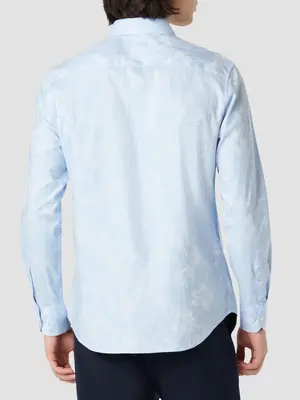 Bugatchi Julian Floral Cotton Button-front Shirt