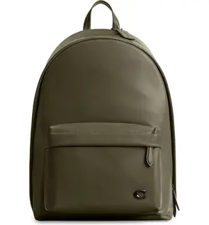COACH Leather Backpack
