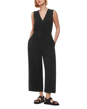 Whistles Remmie Jumpsuit - Black