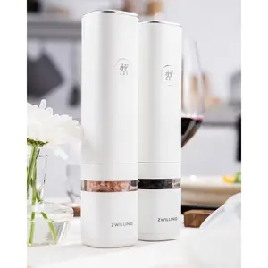 ZWILLING Enfinigy Electric Salt And Pepper Mill - White