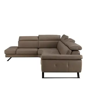 CHATEAU D'AX Tremezzo Two Piece Leather Sectional