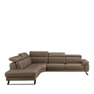 CHATEAU D'AX Tremezzo Two Piece Leather Sectional