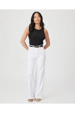 Paige Sasha Petite Wide Leg Jean