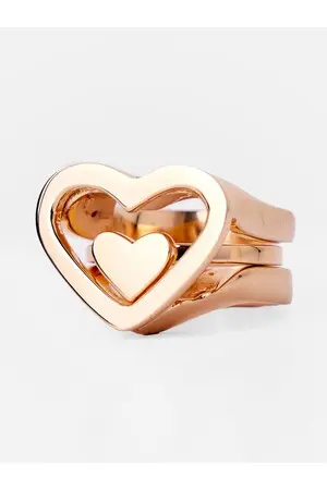 SOKO Soko Kiota 3-In-1 Heart Shaped Ring Natural