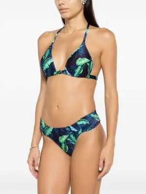 LYGIA & NANNY Vicky Leaf-print Bikini