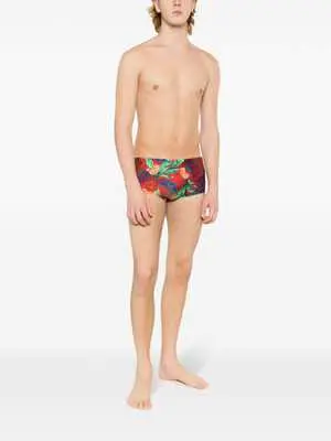 LYGIA & NANNY Copacabana Floral-print Trunks - Multicolour