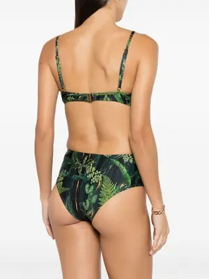 LYGIA & NANNY Verônica Leaf-print Bikini