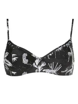 LYGIA & NANNY Fiji Half-cup Bikini Top - Black