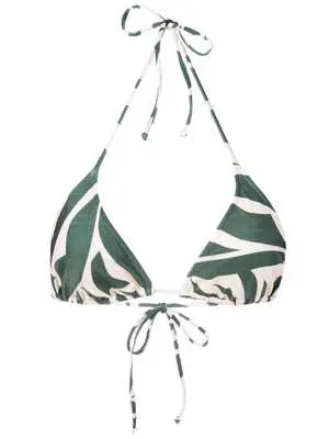 LYGIA & NANNY Hanna Triangle Bikini Top - Green