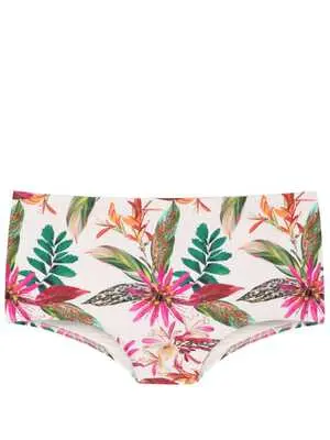 LYGIA & NANNY Lygia & Nanny Copacabana Floral-Print Trunks Multicolour
