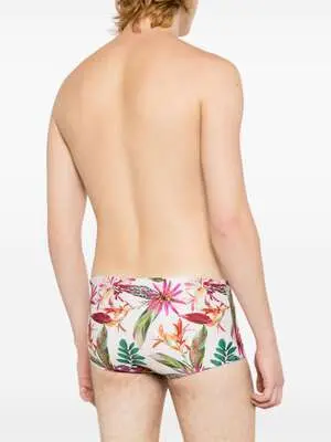 LYGIA & NANNY Copacabana Floral-print Trunks - Multicolour