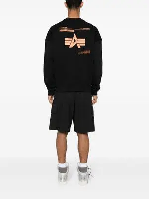 Alpha Industries Logo-print Sweatshirt