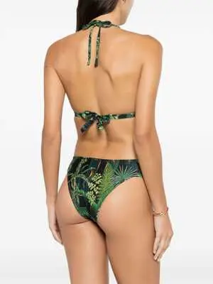 LYGIA & NANNY Vicky Leaf-print Bikini