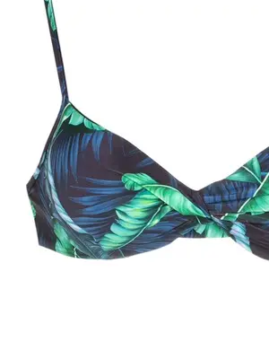 LYGIA & NANNY Verônica Leaf-print Bikini