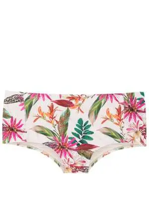 LYGIA & NANNY Parati Floral-print Trunks - Multicolour
