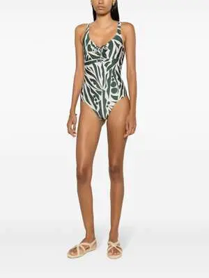 LYGIA & NANNY Abstract-print One-piece