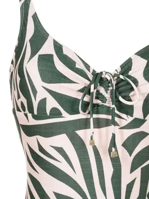 LYGIA & NANNY Abstract-print One-piece