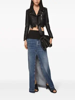 Stella McCartney Denim Maxi Skirt - Blue