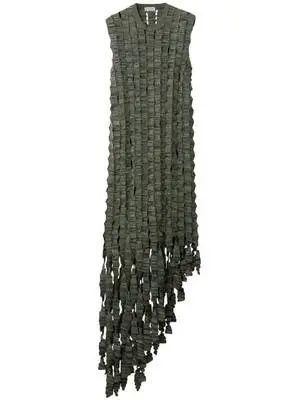 Burberry Crocheted Silk-blend Midi Dress