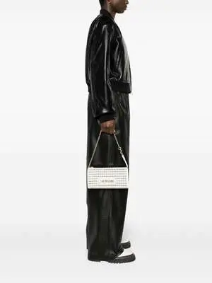 Moschino Raffia Shoulder Bag