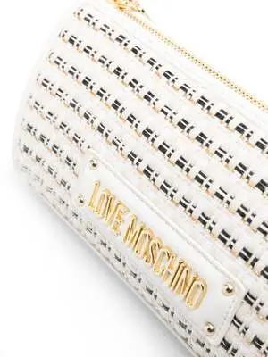 Moschino Raffia Shoulder Bag