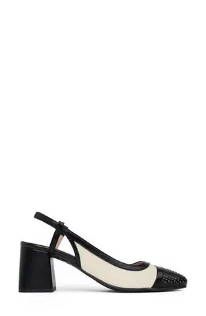 PATRICIA GREEN Brooks Perforated Slingback Pumps