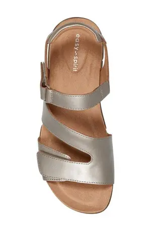 Easy Spirit Mavey Ankle Strap Sandal - Gold