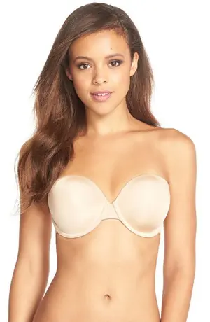 Panache Porcelain Elan Underwire Smooth & Seamless Strapless Bra - Nude