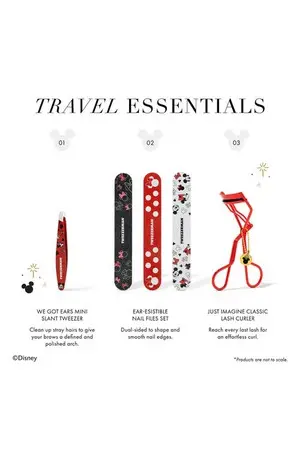 TWEEZERMAN Disney Mickey Mouse And Minnie Mouse Mini Slant Tweezer