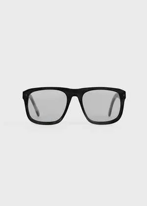 TOTEME Navigator Sunglasses - Black