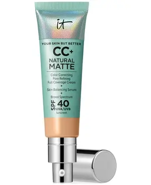 IT COSMETICS Cc+ Cream Matte Foundation Spf 40 Medium