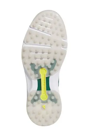 Adidas Z-traxion Spikeless Golf Shoe - White/ Green/ Yellow
