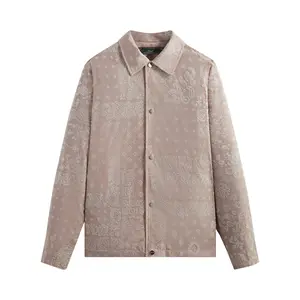 Kith Flocked Deconstructed Bandana Coaches Jacket