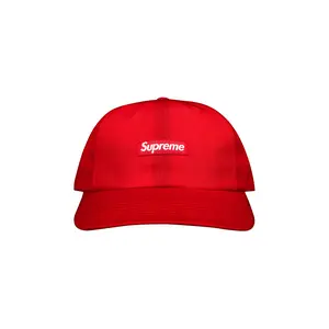 Supreme X Cordura Small Box 6-panel Cap - Red