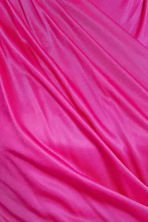 Versace Chiffon-paneled Draped Jersey Midi Dress