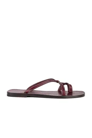 THE ROW Link Sandal In Brown