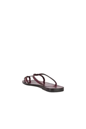 THE ROW Link Sandal In Brown