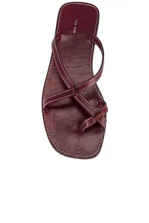 THE ROW Link Sandal In Brown
