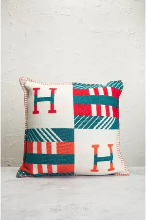 Hermès Avalon Cushion In White