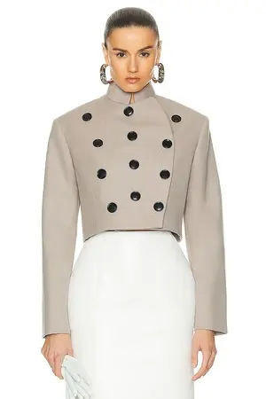 Alaïa Short Jacket - Sable